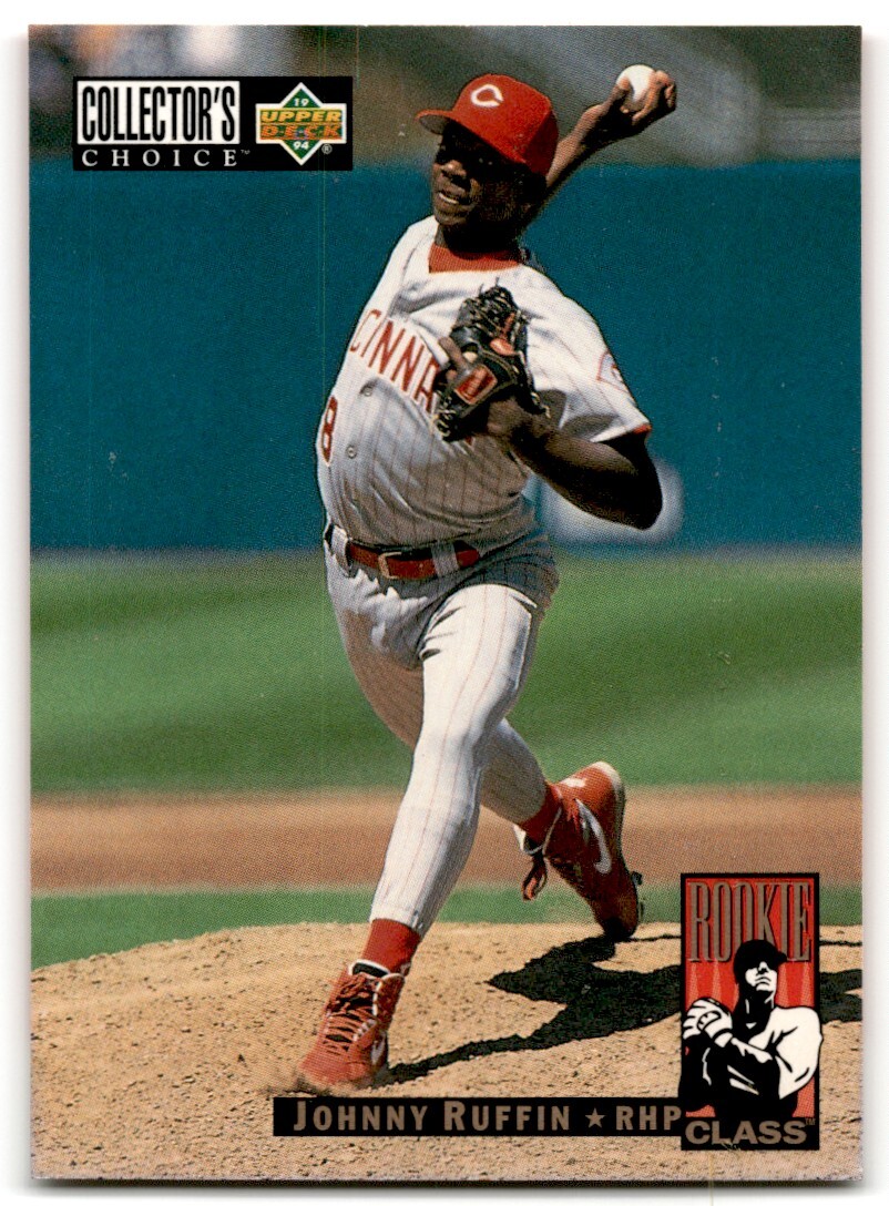 1993 COLLECTOR'S CHOICE JOHNNY RUFFIN CINCINNATI REDS #17 | eBay