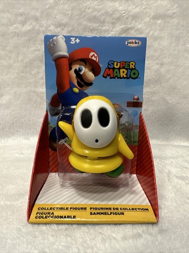 SUPER MARIO - JAKKS PACIFIC - Super Mario - YELLOW SHY GUY - Action ...