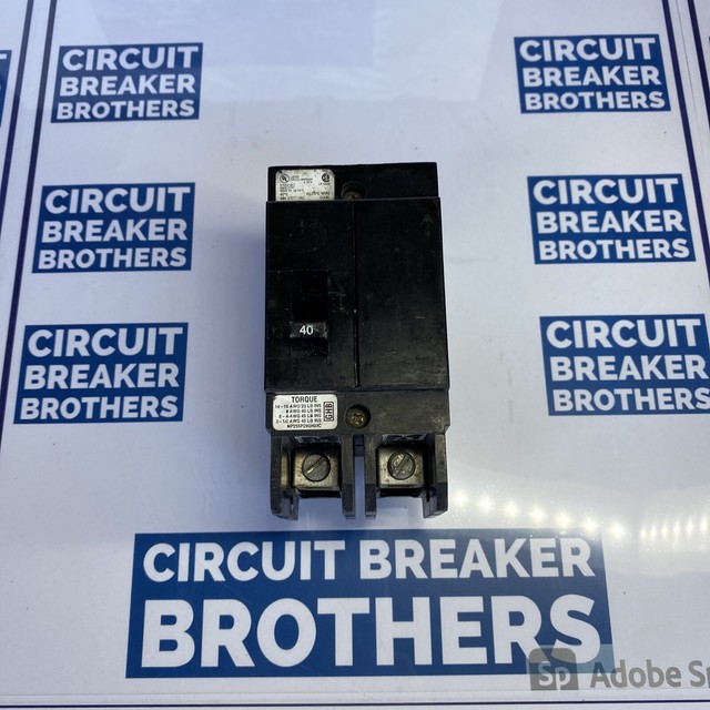 Cutler Hammer 40 Amp Circuit Breaker GHB2040 480/277 VAC 2 Pole for ...