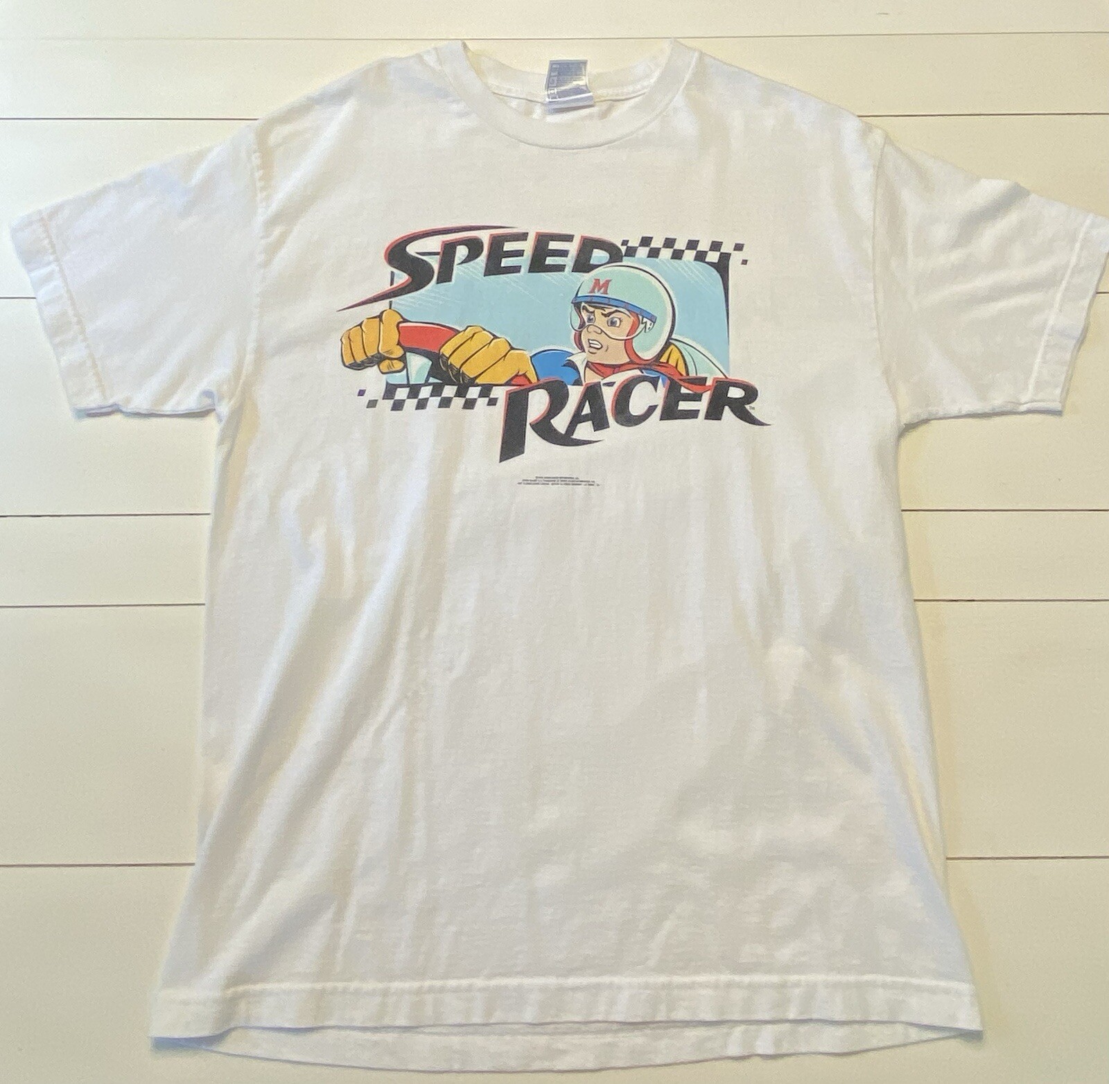 Vintage 1998 Speed Racer Cartoon Anime Double Sided G… - Gem