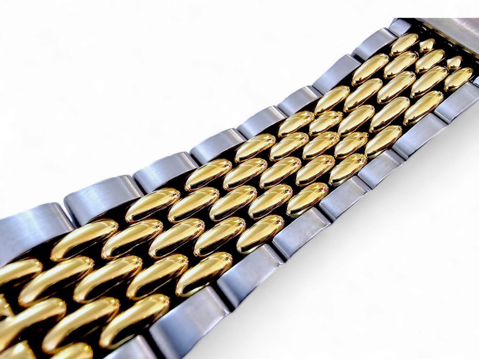 Prestige Beads of Rice Bracelet Watch Strap 316L Stainless Steel 18mm ...