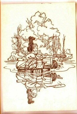 Postcard Stone Joubert - ISLAND of / The Large Pond - Ed. Hinkel - N°58 ...