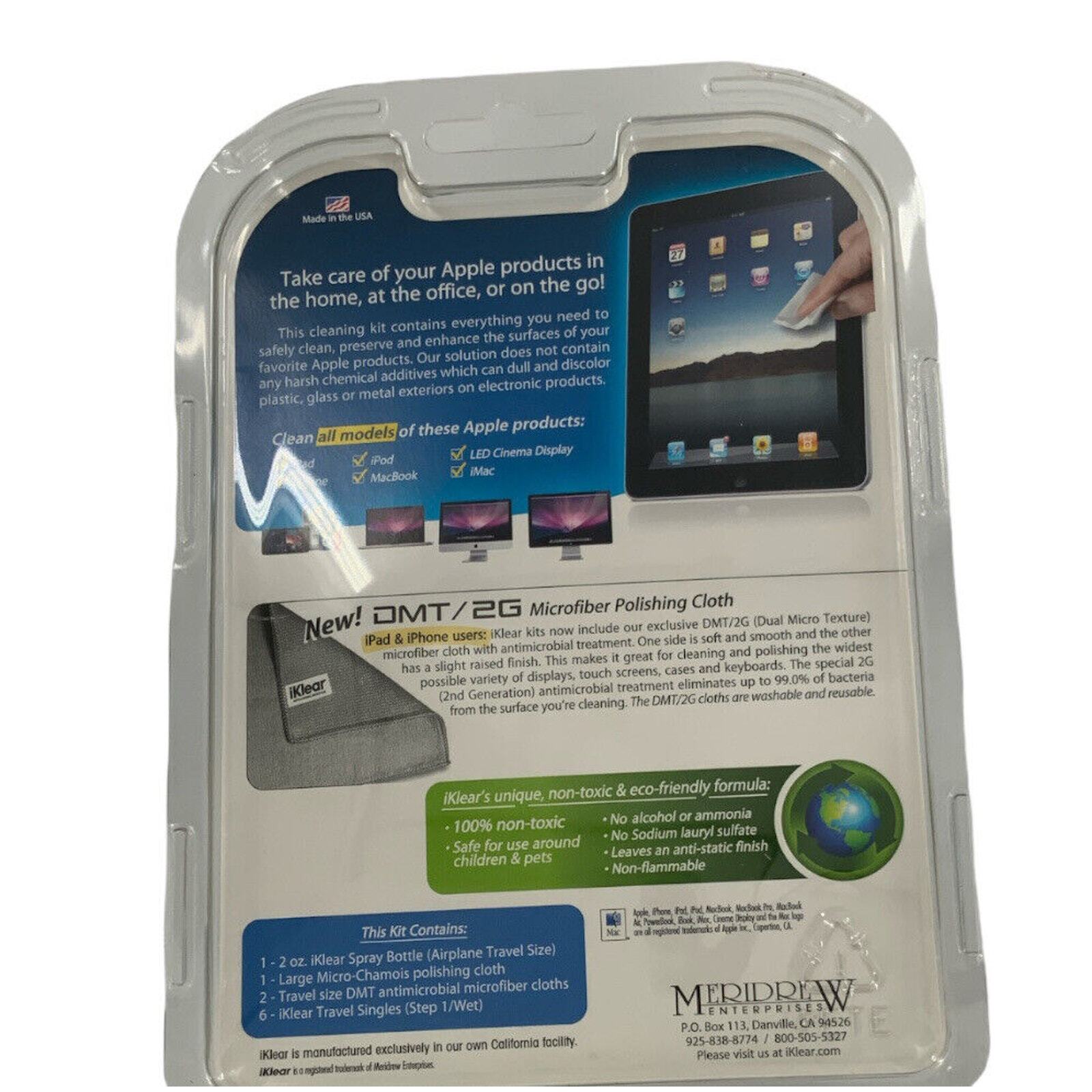 iKlear Screen Polish Cleaning Travel Kit for Apple Devices HDTVs Plasma ...