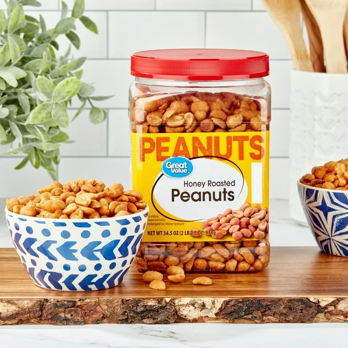 Great Value Honey Roasted Peanuts, 34.5 oz | eBay