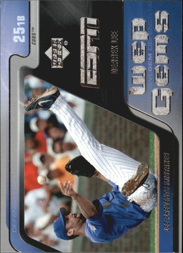 2005 Upper Deck ESPN Web Gems Chicago Cubs Baseball Card #WG9 Derrek ...