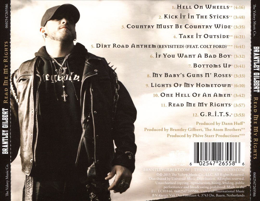 Brantley Gilbert Albums