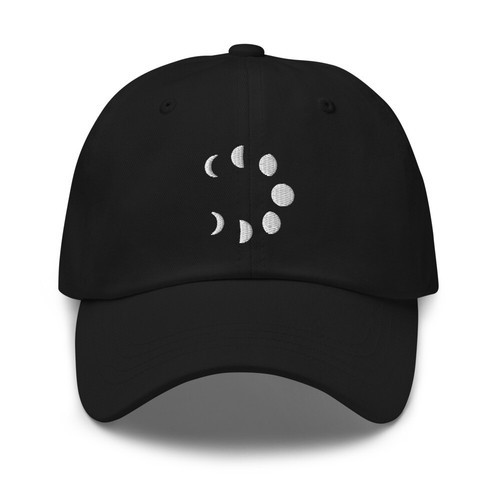 Lunar Moon Phases Embroidered Baseball Cap Dad hat | eBay