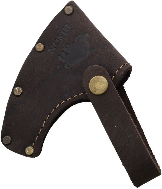 Bison 1879 Hunting Hatchet 5" Steel Axe Head 4" Cutting Edge Hickory ...