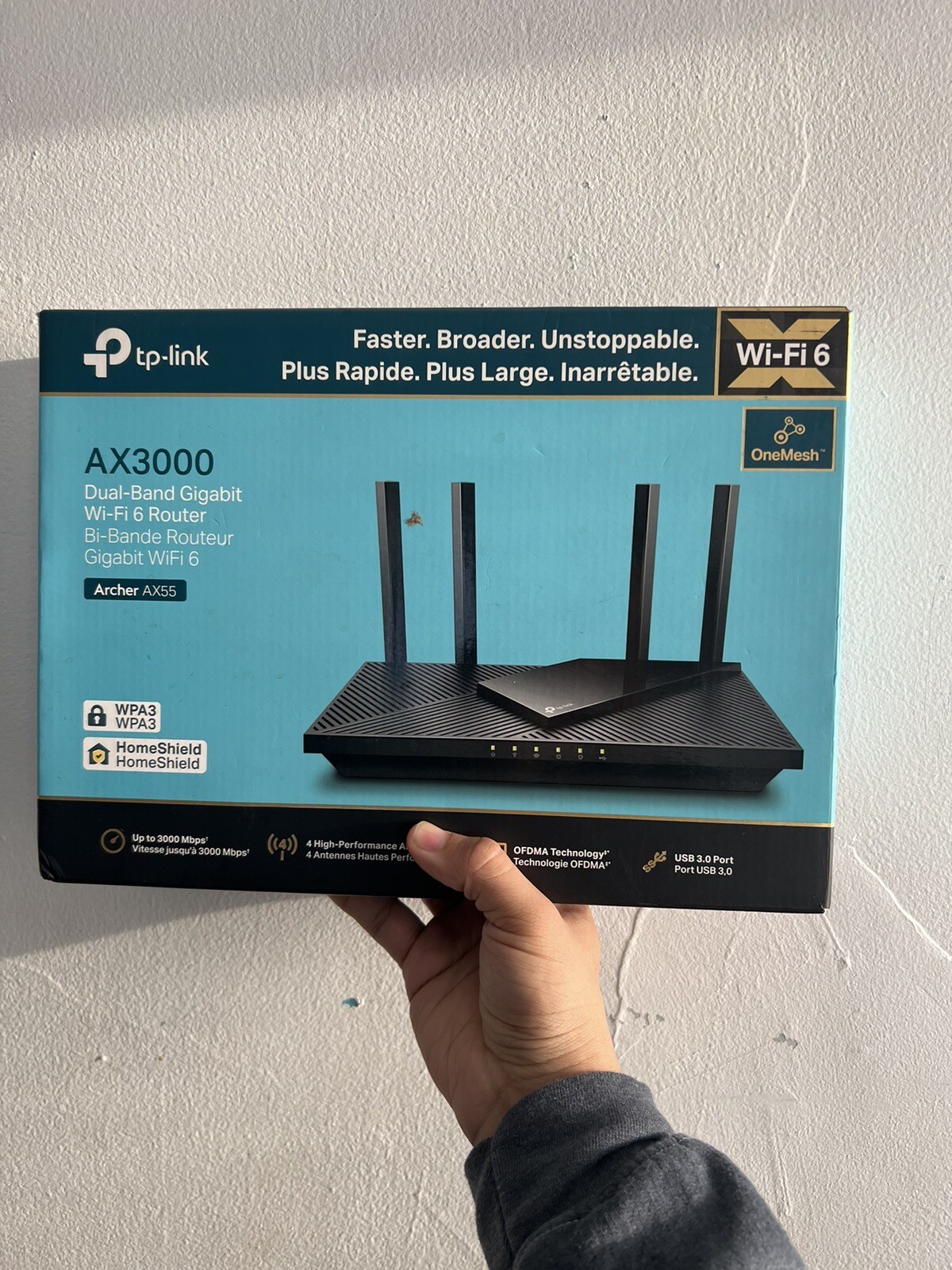 Tp-link AX3000 Dual-band Gigabit WiFi 6 Router – St. John's Institute ...