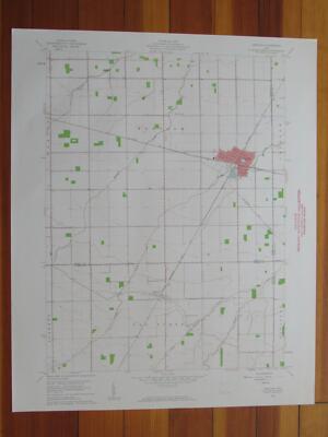 Deshler Ohio 1961 Original Vintage USGS Topo Map | eBay