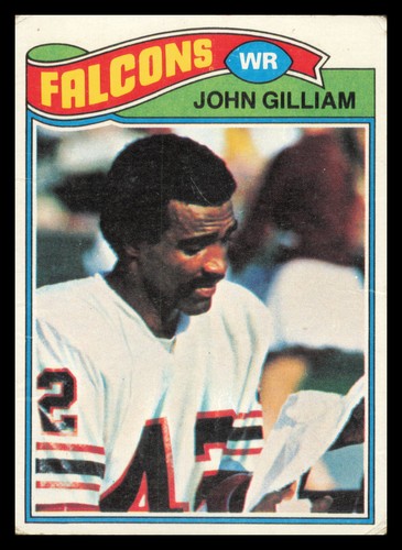 1977 Topps Football #418 John Gilliam Atlanta Falcons | eBay