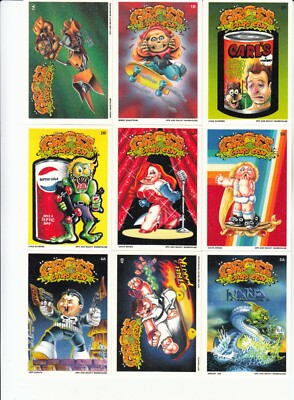 2018 GARBAGE PAIL KIDS GROSS CARD CON ARTIST CANVAS SET SEALED 18/18 ...
