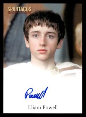 2012 Rittenhouse Spartacus Premium Packs - Lliam Powell Autograph Card ...
