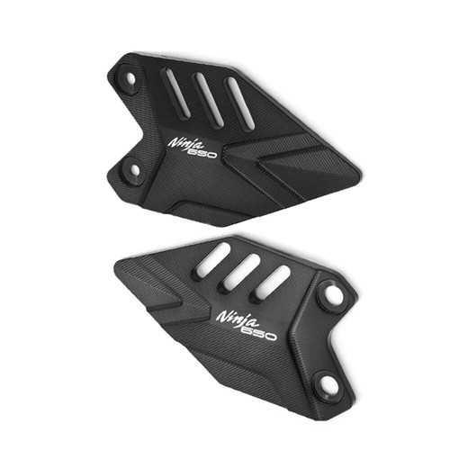 For Kawasaki Ninja 650 Z650 2017-2022 Footpeg Footrest Heel Plate Guard ...