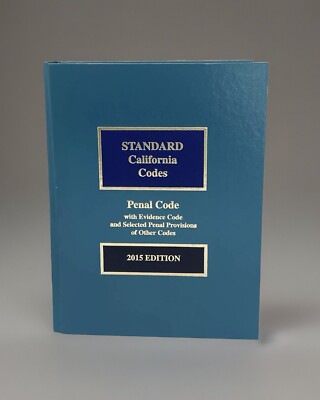 Standard California Codes: Penal Code - LexisNexis - Hardcover 2015 ...