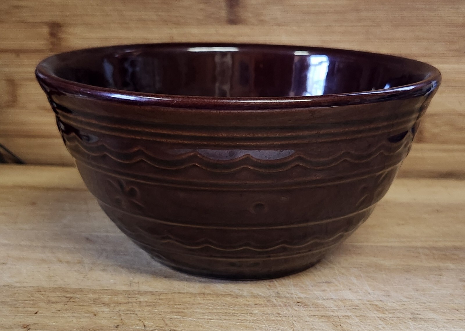 Vintage Set of 3 Mar-Crest Daisy & Dot Stoneware Mixing Bowls 6", 7", 8 ...