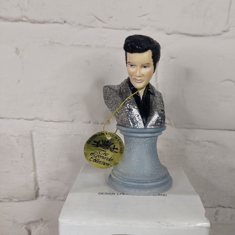 Elvis Bust Figurine by The Leonardo Collection - 1998 | eBay UK