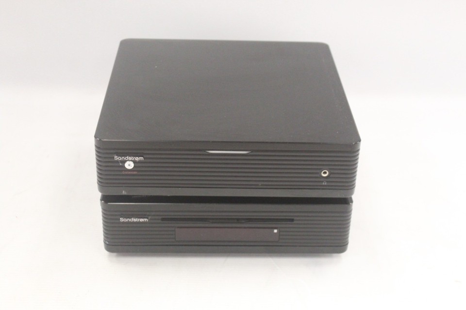 SANDSTROM SHFTPPH10A Hi-Fi System DAB/FM Radio CD Player & Speakers ...