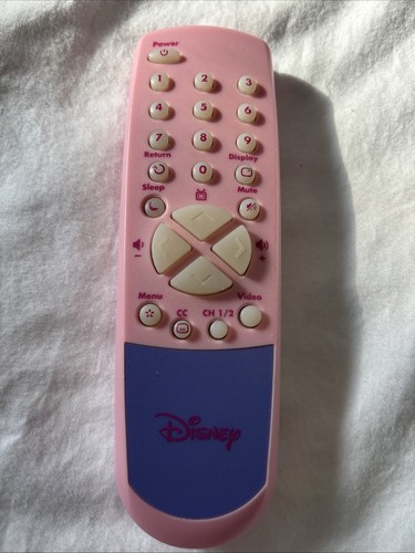 Rare Disney Electronics Disney Princess 13" Color TV Remote Control ...