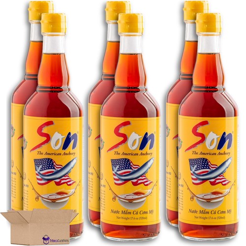 Son Premium Fish Sauce The American Anchovy 1 Year Aged 17.6 Ounce, 6 ...