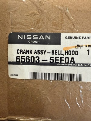 Genuine Nissan HOOD Safety Catch 65603-5EF0A 2020-2024 VERSA NEW OEM | eBay