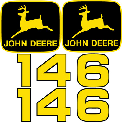 146 John Deere Loader Decal Set | eBay