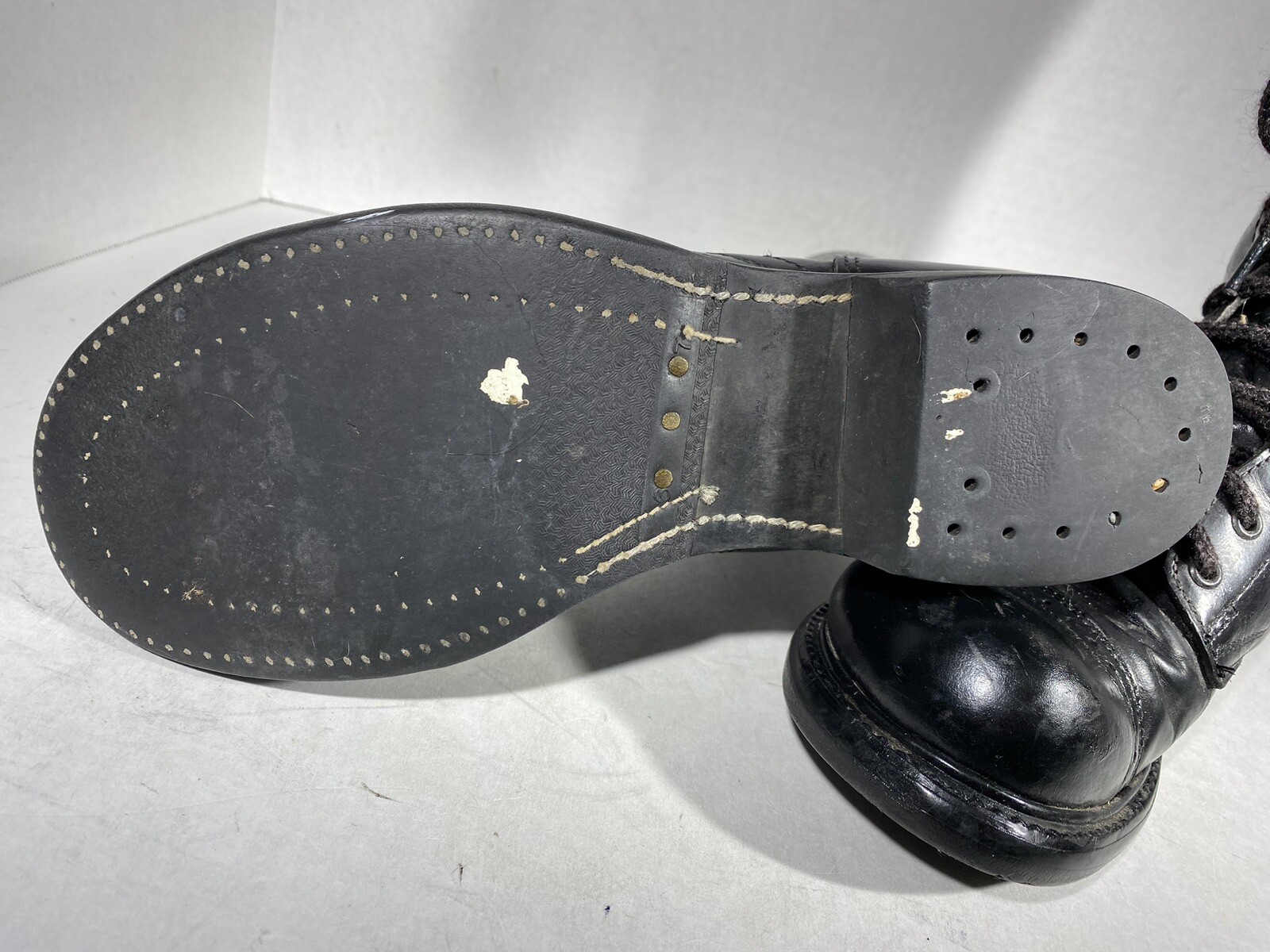 VTG CORCORAN US Army Jungle Jump Combat Toe Cap Boots… - Gem