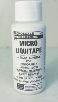 Microscale Industries Inc #MI-10 Micro Liquitape 1oz. Tacky Adhesive | eBay