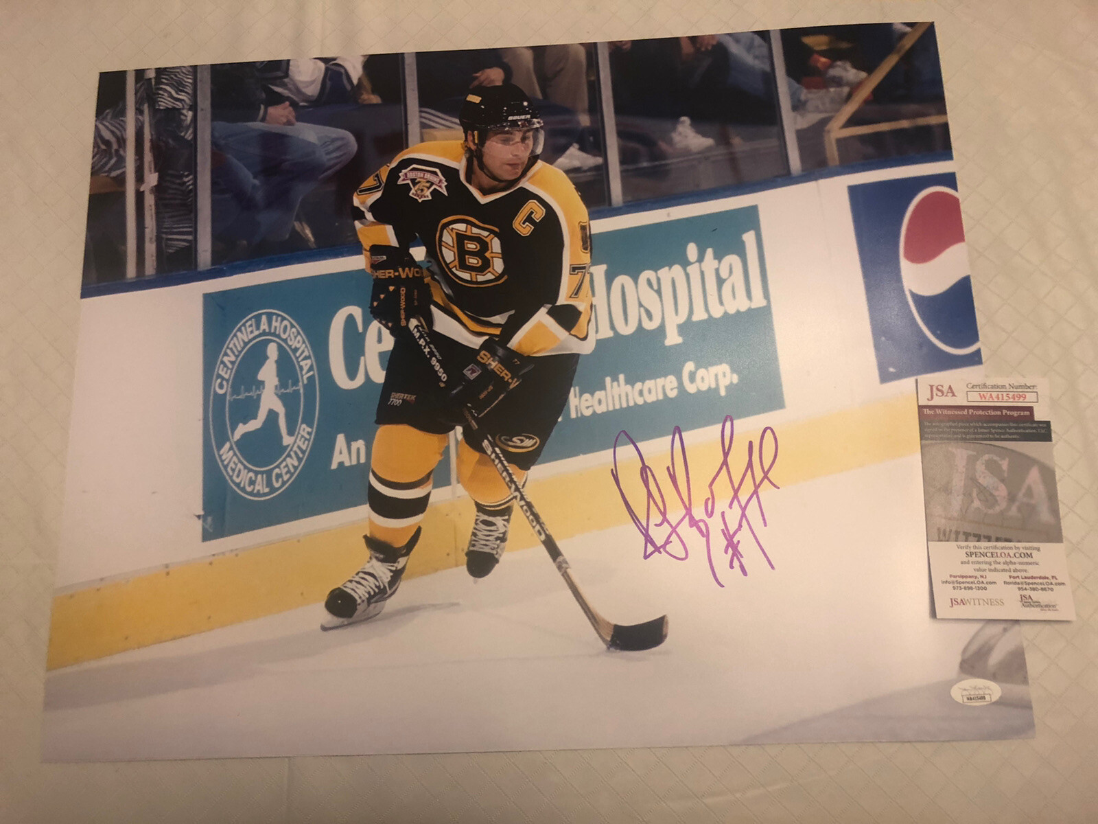 JSA Ray Bourque Autographed Boston Bruins Signed 16x20 Photo JSA ...