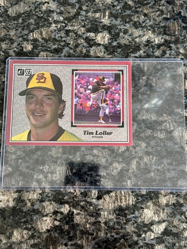 1983Donruss Action AllStars Jumbo Tim Lollar San Diego Padres #37 | eBay