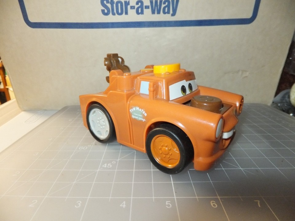 Disney Pixar Cars 2 Fisher Price Talking Flashlight Tow Mater Truck. | eBay