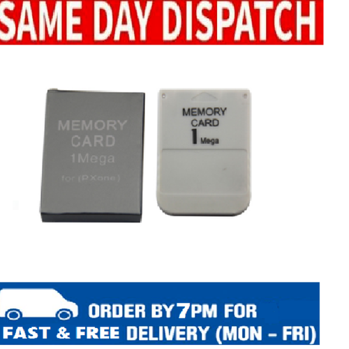 1MB Memory Card For Sony PS1 Playstation 1 PSX ONE - New | eBay