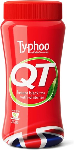 Typhoo QT Instant One Cup Tea with Whitener 125g or 225g, 3, 6 or 12 ...