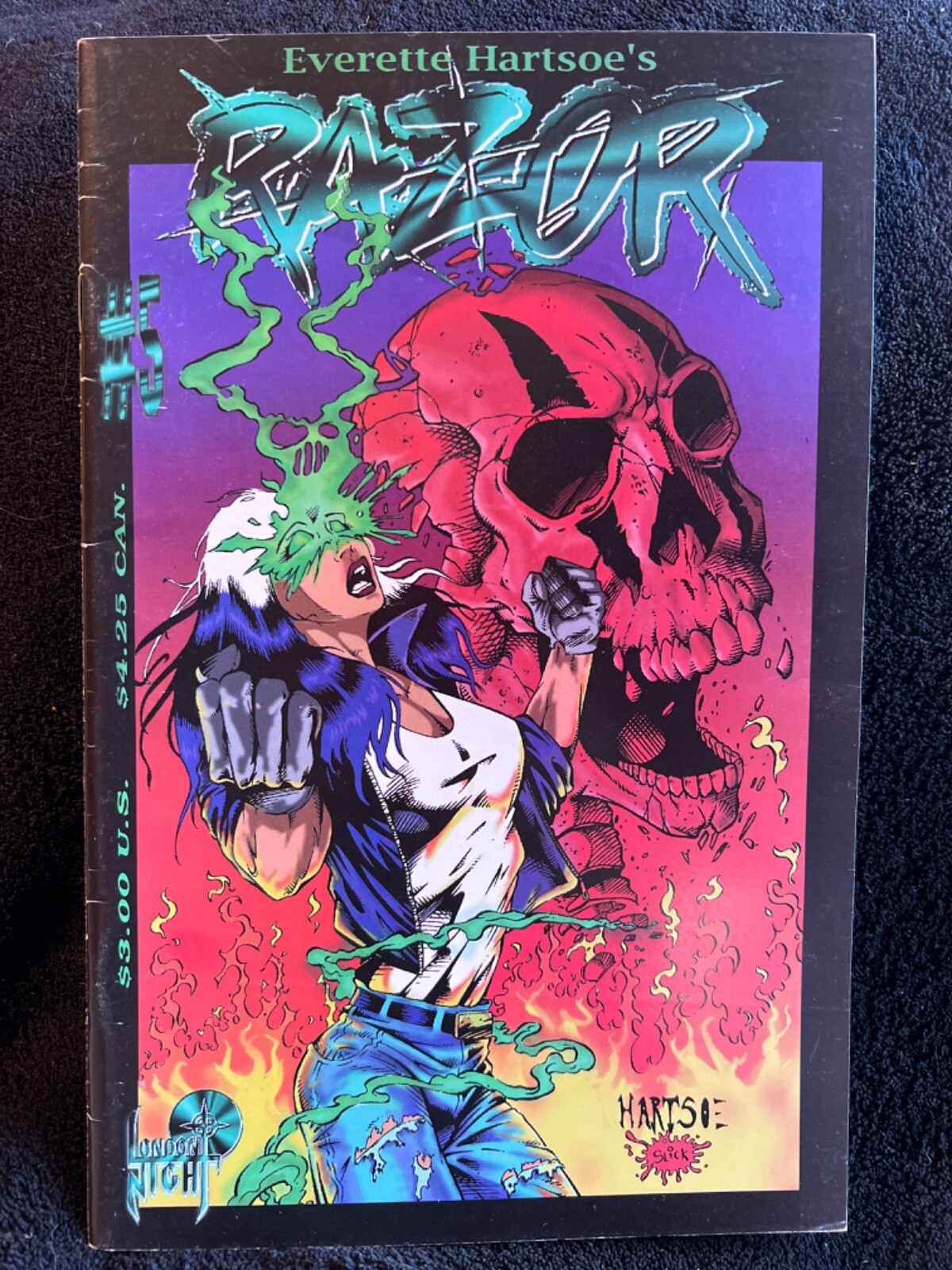 Cb8~comic book - Razor - # 5 - 1995 | eBay