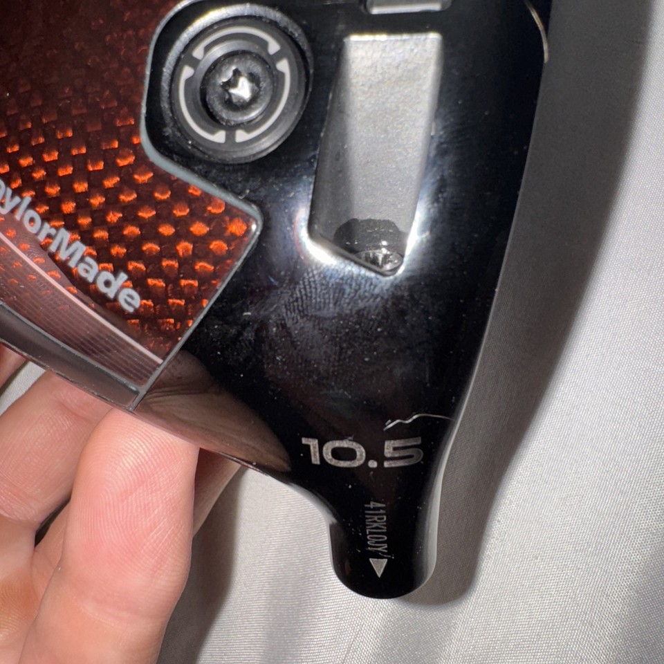 TaylorMade Qi10 Designer Series Ruby Red 10.5* Driver Head Only + HC | eBay