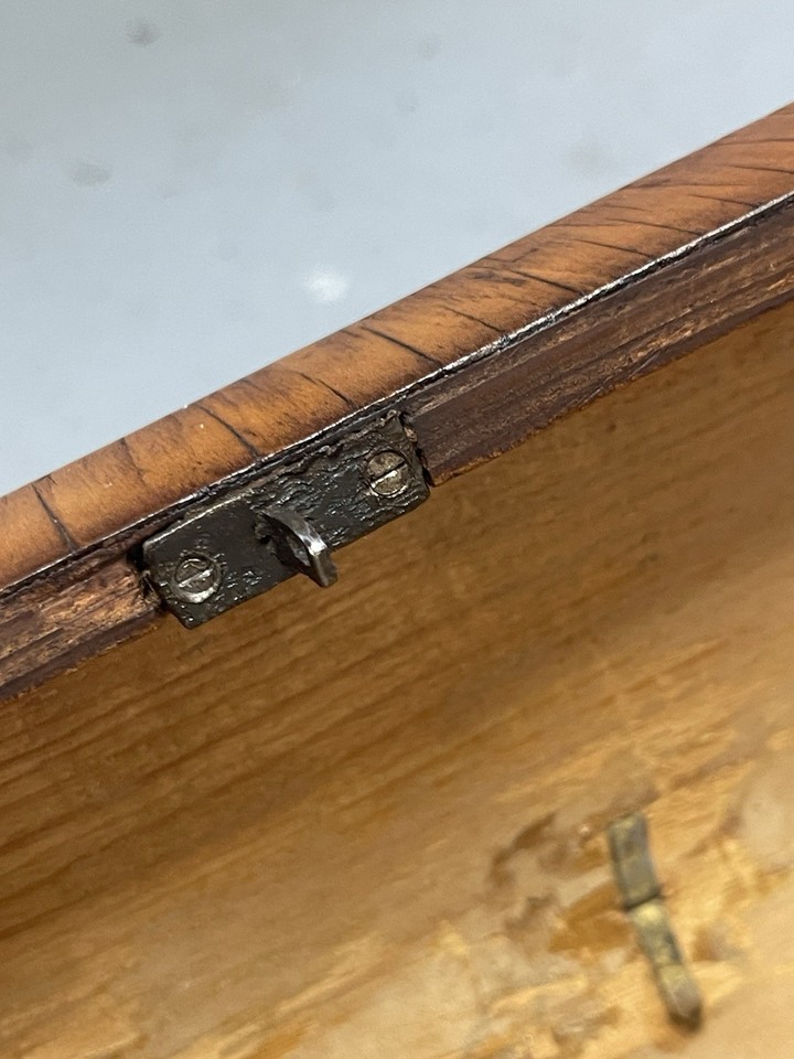 Beautiful 19th Century Violin Case With Banded Veneer. Original ...