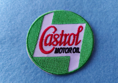 Castrol Motor Oil Patch (a) Motorsport Overalls Sew / Iron on Badge ...