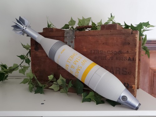 DUMMY M57 WW2 Era 81mm WP Smoke Mortar - Accurate Size Replica | eBay