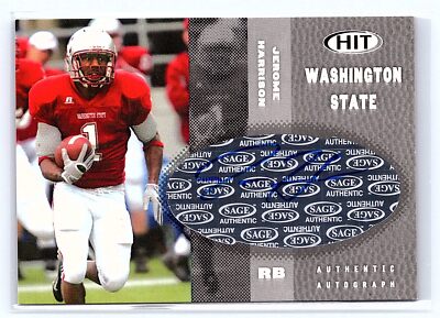 2006 SAGE #A41 JAMES HARRISON Autographs Red Excellent | eBay