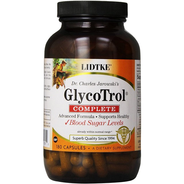 Lidtke Technologies Glycotrol Complete 180 Vegan Caps for sale online ...