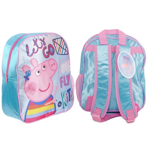 Peppa Pig Fly Kite Back To School Backpack Childrens Rucksack Book ...