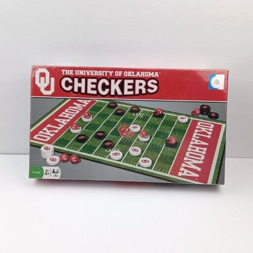 University of Oklahoma Sooners OU Checkers Board Game Officially ...