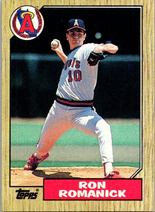 1987 Topps #136 Ron Romanick | eBay