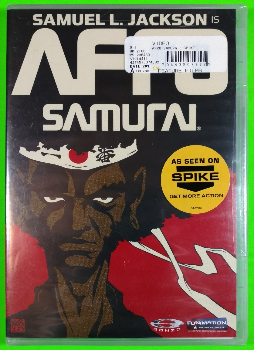 Afro Samurai: Spike TV Version (DVD, 2007) for sale online | eBay