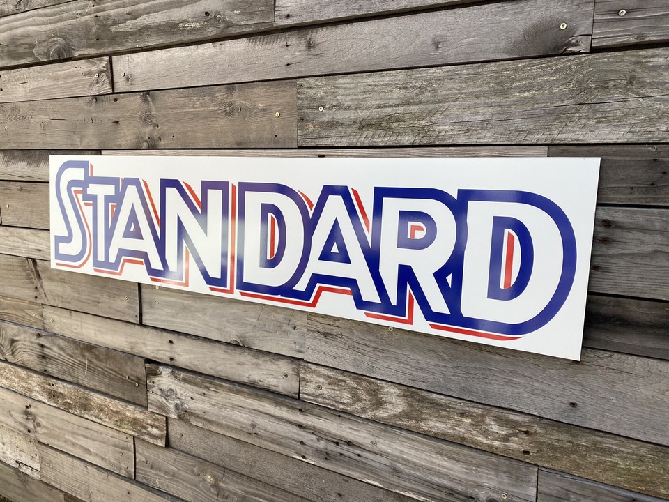 Antique Vintage Old Style Standard Oil Sign | eBay