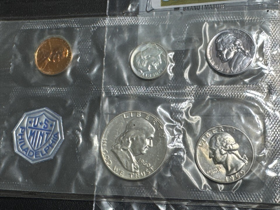 Lot of 4 US Mint Proof Sets 1960, 1961, 1962, 1963 No Boxes Unopened ...