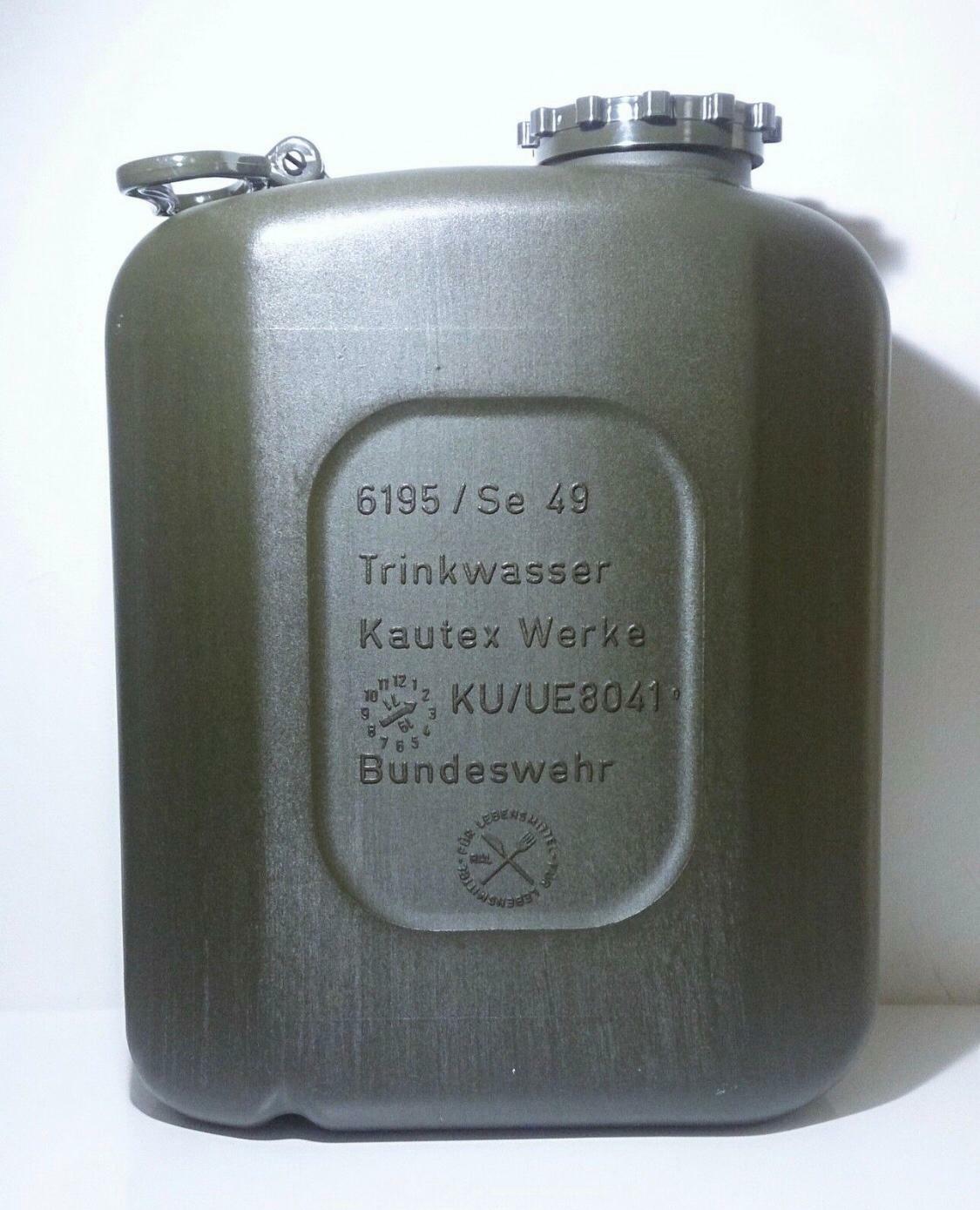 Wasserkanister Bundeswehr gebraucht kaufen! Nur 4 St. bis -65% günstiger