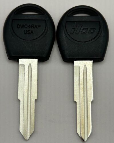 2 Uncut Chipped Transponder Key Replacement GM ID48 Chip Pontiac G3 ...