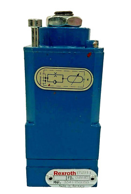 Rexroth 3341150050 Check Valve With Adjustable Time Delay To Switch-On ...