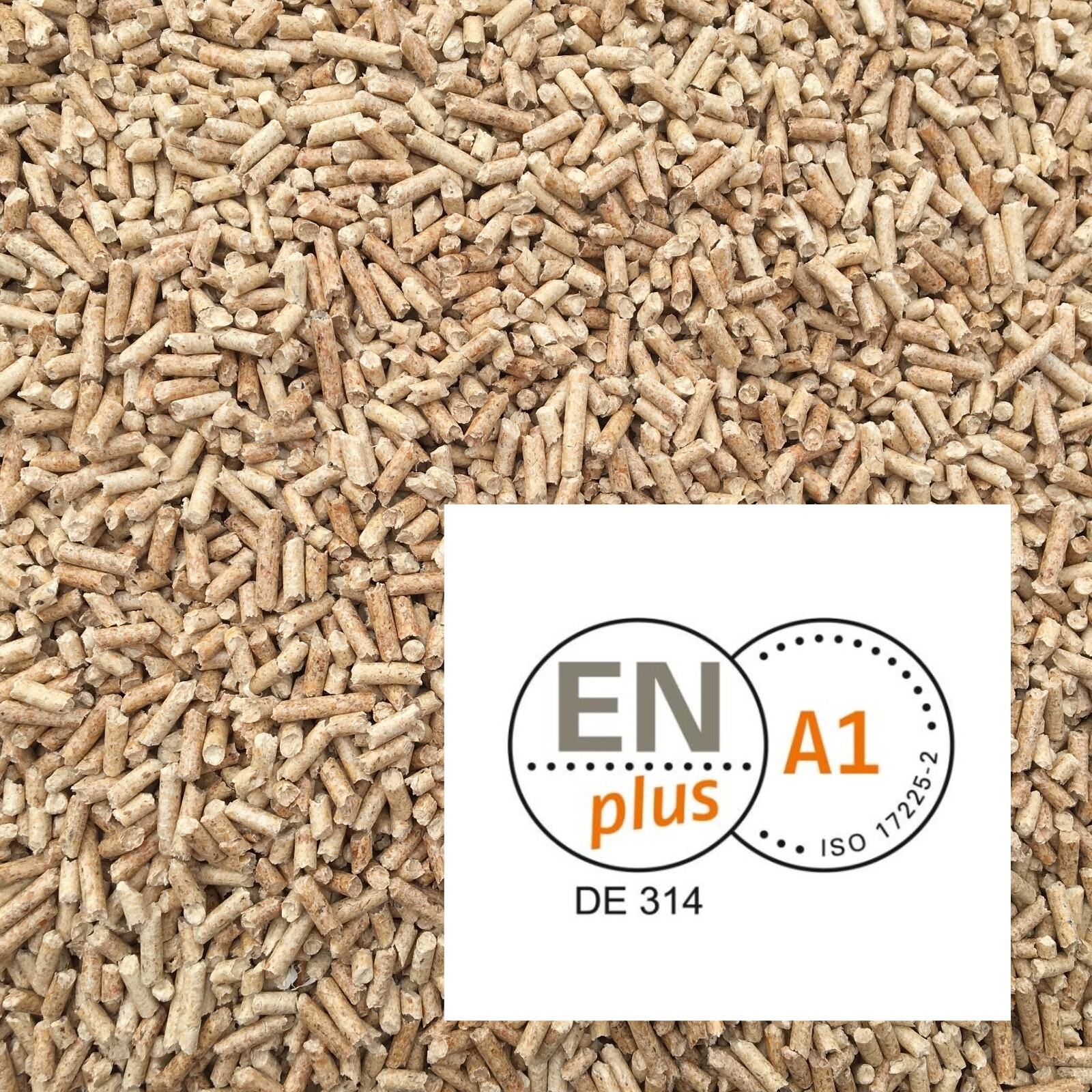 Pellets Sackware 66 x 15 kg - Gesamt 990 kg - EN Plus A1 (DE314 ...